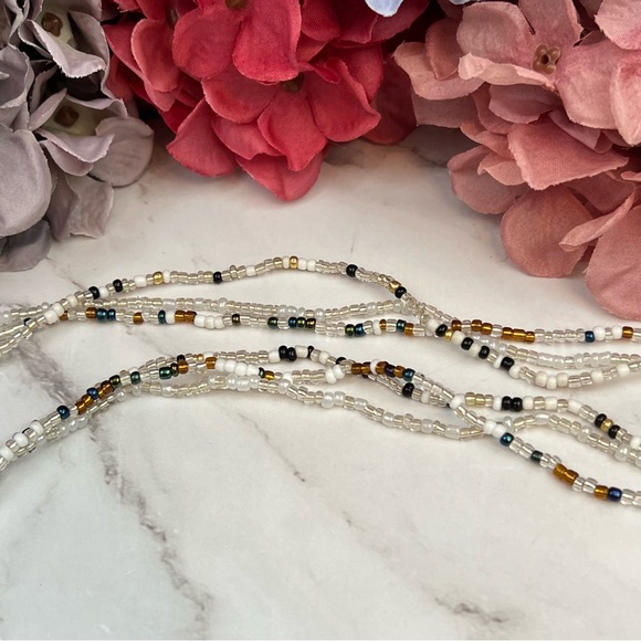 Jewelry | 3 Pcs Boho Beaded Belly Chain Waist Belt | Poshmark